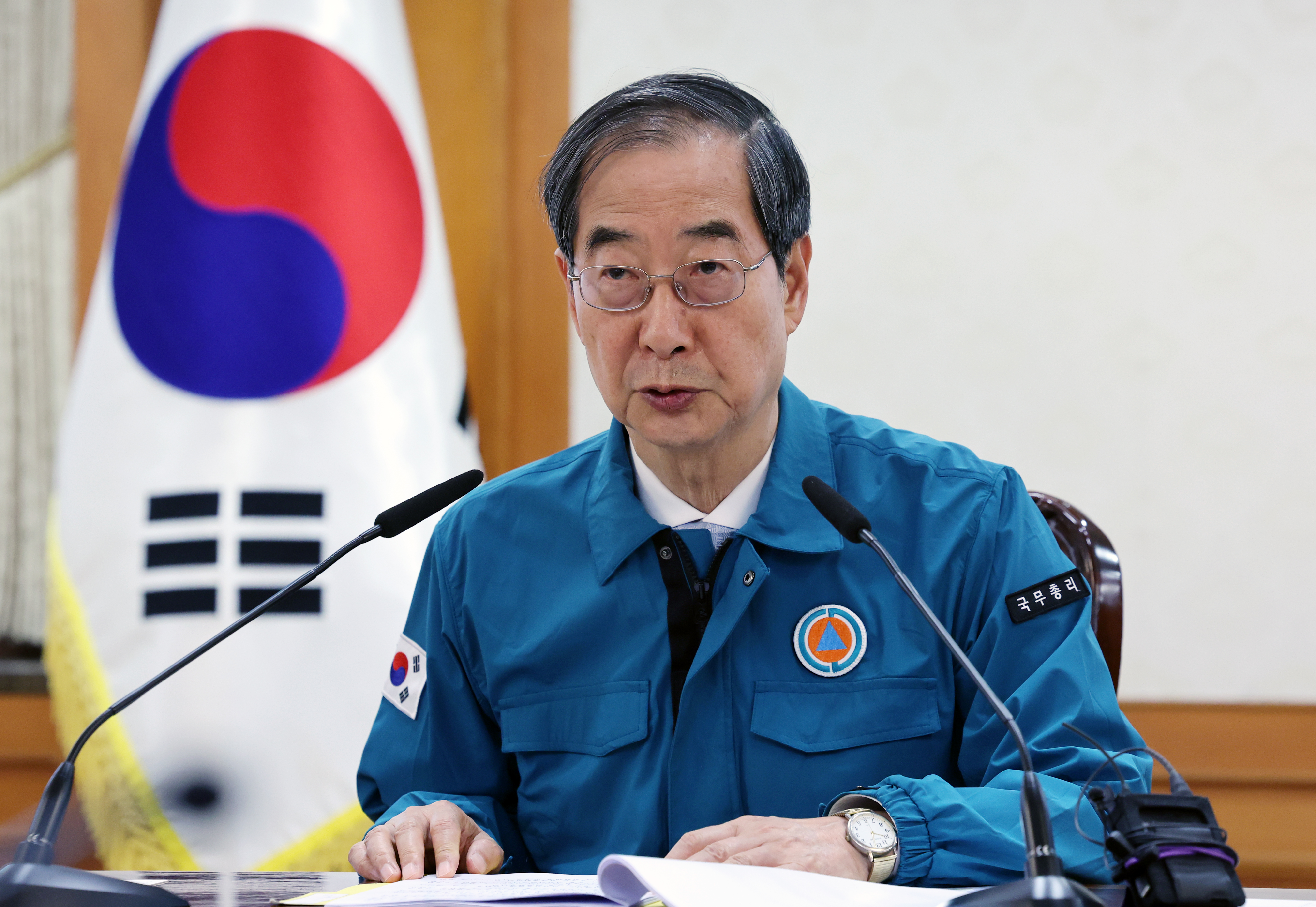 한 총리 ”의료계 주장 공허해... 의대 증원 문제 마무리됐다“