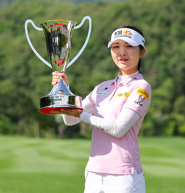 이예원 "목표는 4승+α…경기력 유지 비결은 잠자기 전 루틴" [KLPGA Sh수협은행·MBN]