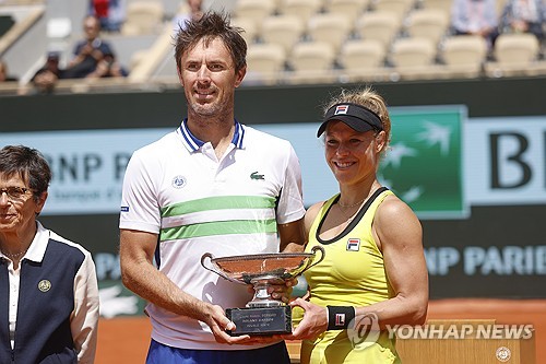France Tennis French Open Mixed Doubles