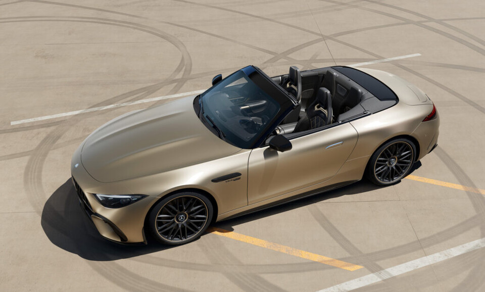 "황금빛으로 물들다" 메르세데스-AMG, 100대 한정 'SL63 마누팍투어 골든 코스트' 공개