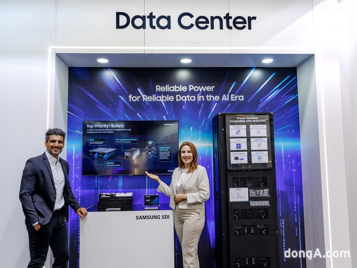 삼성SDI, 최신 에너지저장장치 ‘SBB 1.5’ 공개… “AI시대 데이터센터 전력망 시장 개척”