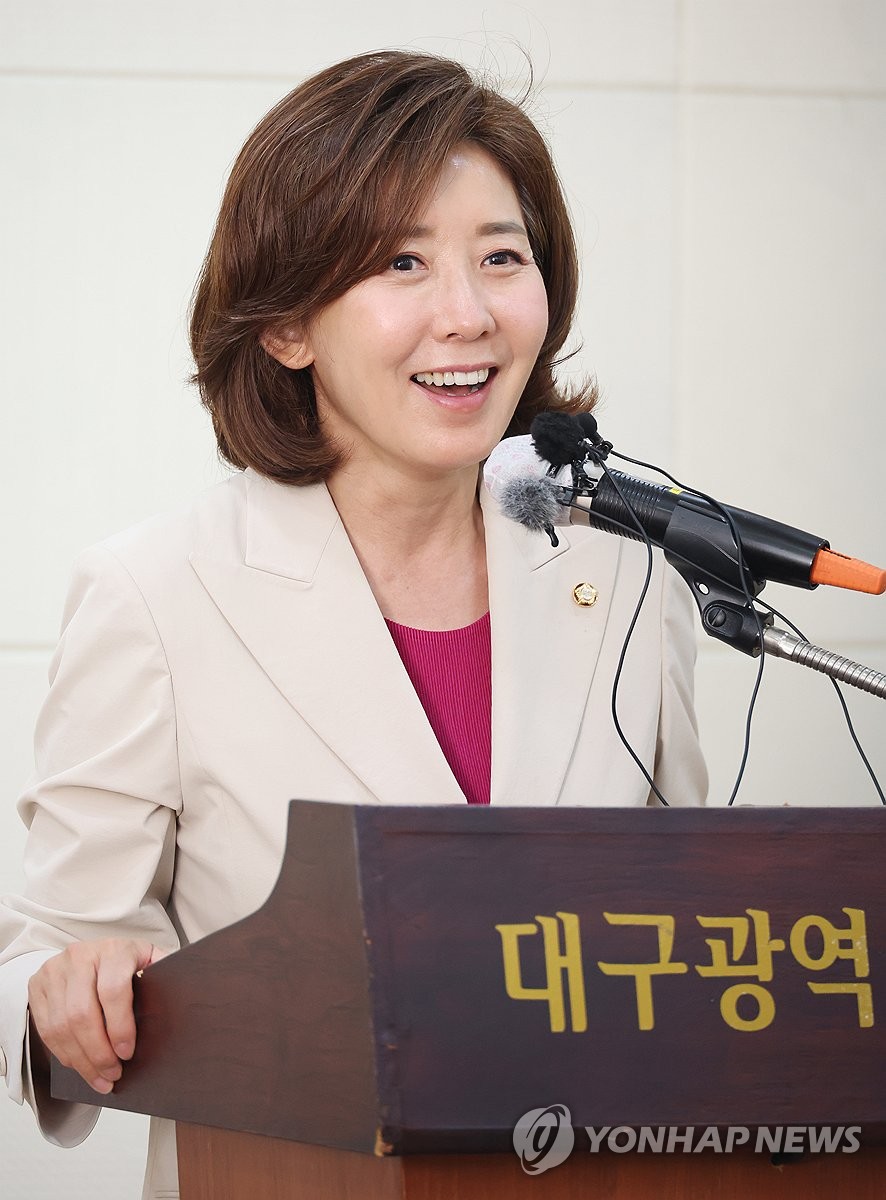 나경원, 전당대회 앞두고 대구 방문