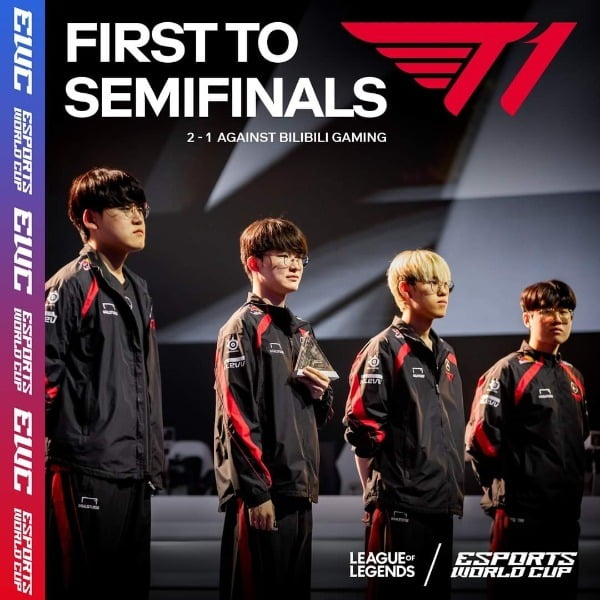 BLG에 복수한 T1, 사우디 EWC LoL 4강 진출 [e스포츠 월드컵 줌인]