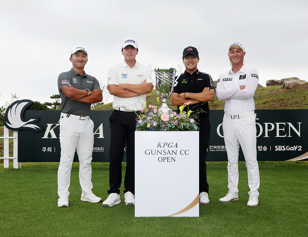 군산CC오픈 우승을 기대하는 김홍택·장유빈·김민규·허인회 [KPGA]