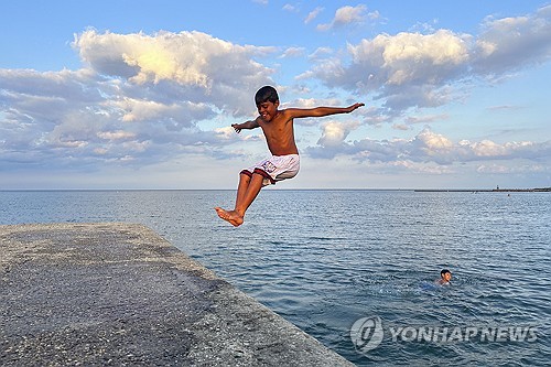 APTOPIX Chicago Daily Life