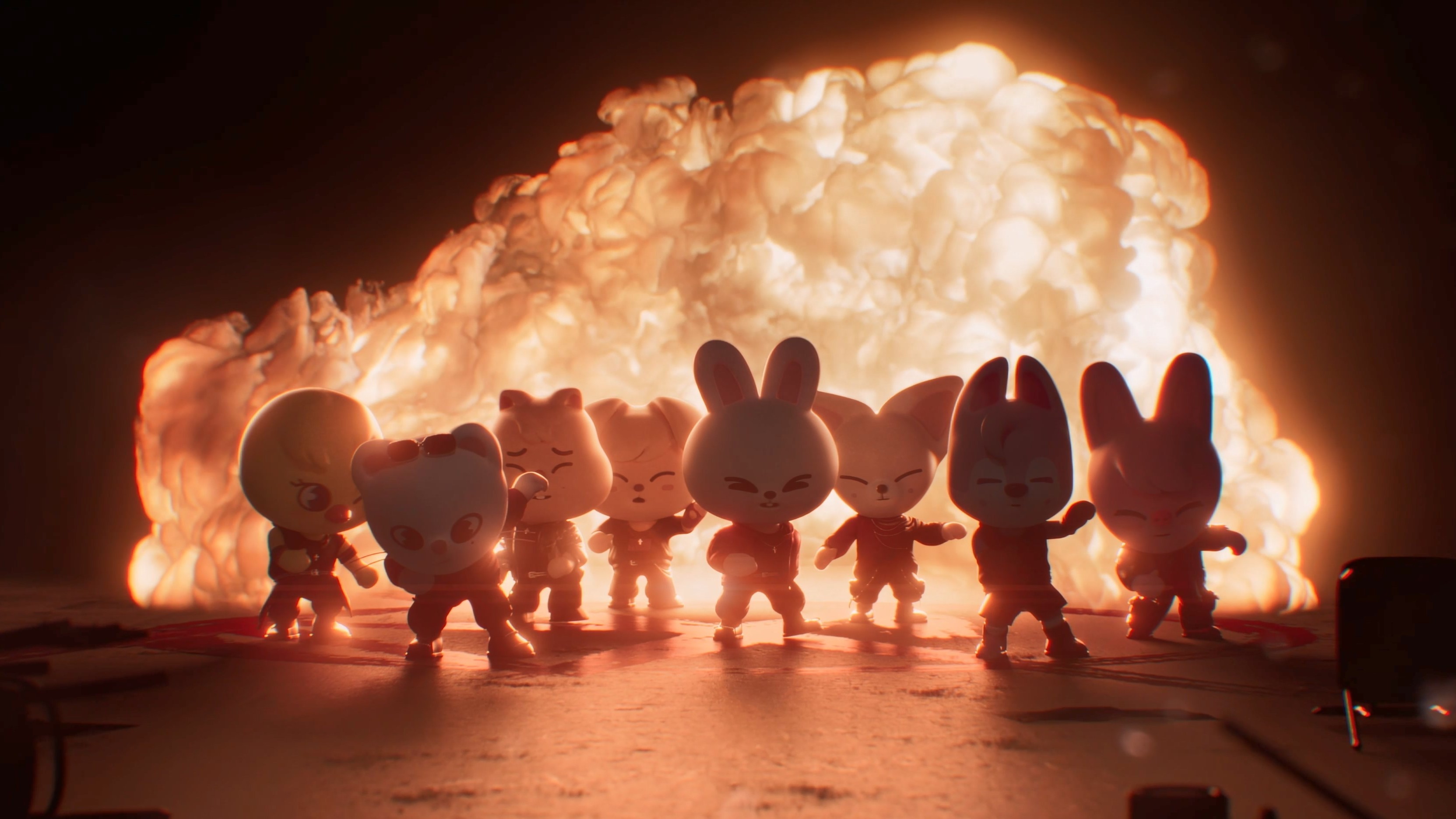 스트레이 키즈, 'Chk Chk Boom' SKZOO 버전 뮤직비디오 공개