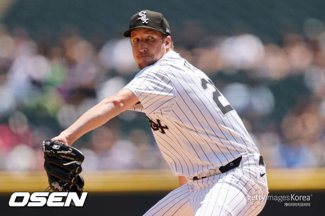 '트레이드 가치 치솟다' KBO MVP 투수, 10번째 QS 위력투→2실점에도 승운이 없다...TEX전 6⅓이닝 호투