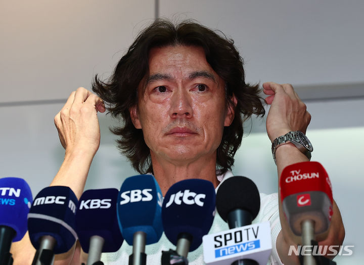 홍명보 감독, 29일 대표팀 사령탑 취임 기자회견 연다