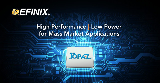 Efinix Releases Topaz Line of FPGAs, Delivering High Performance and ...