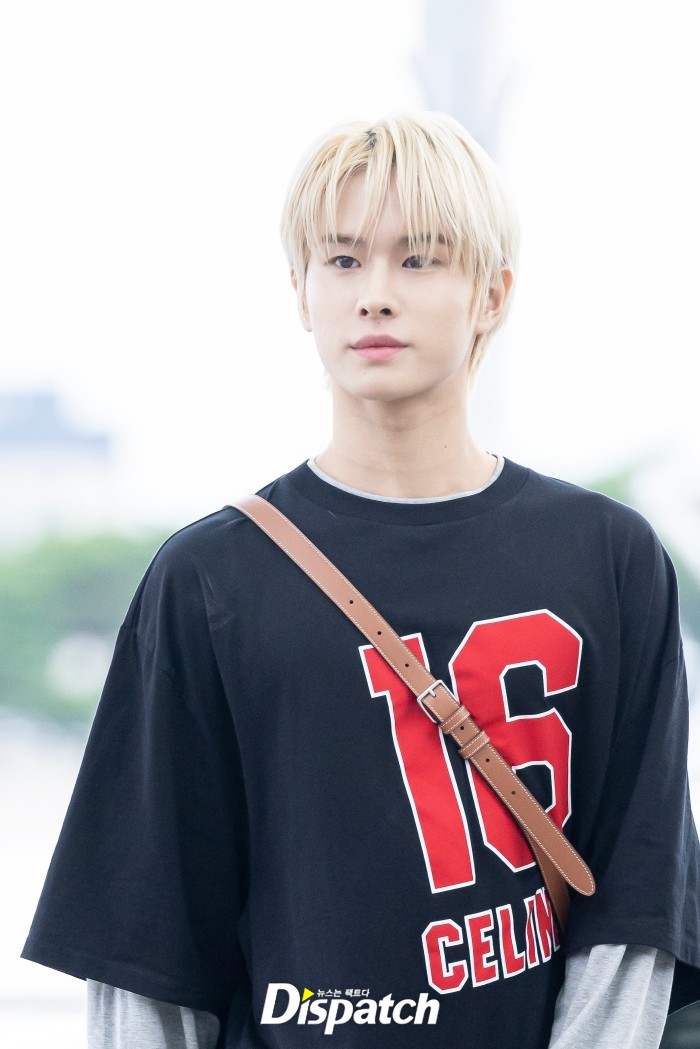 [현장포토] "막내 클래스"...경민, 금발의 왕자님