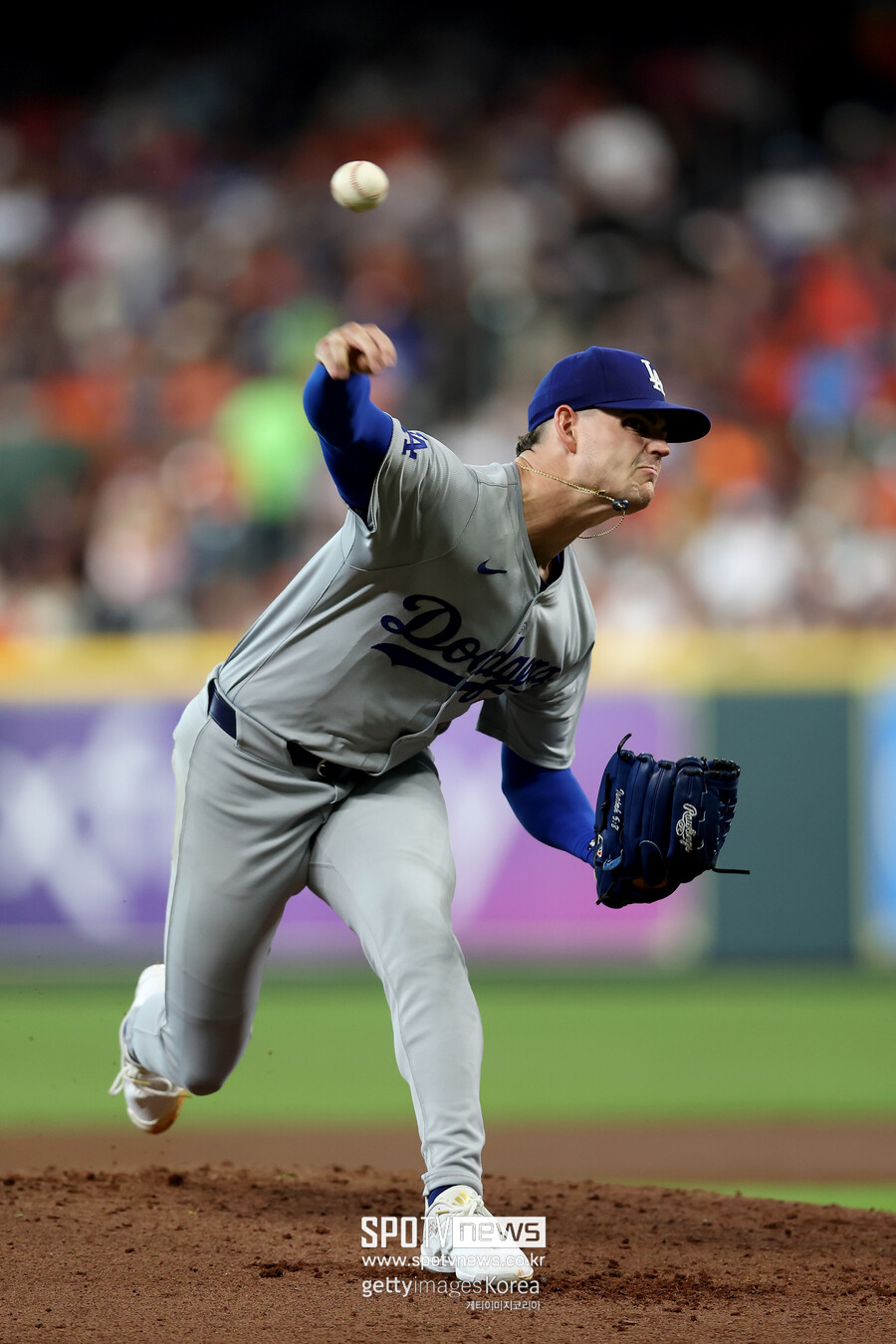 다저스에 이런 보물이 있었다니…158km 차세대 괴물 등장, 멀쩡한 투수 방출한 이유 있었다