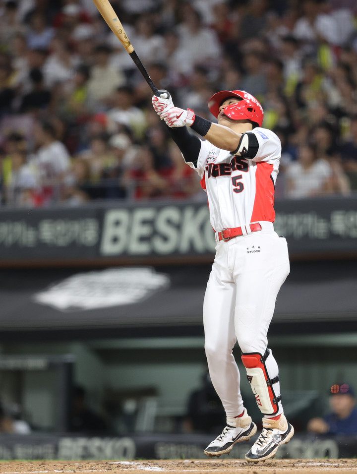 KIA 김도영, 30-30 넘어 '최연소' 기록도 넘본다 [MHN이슈]