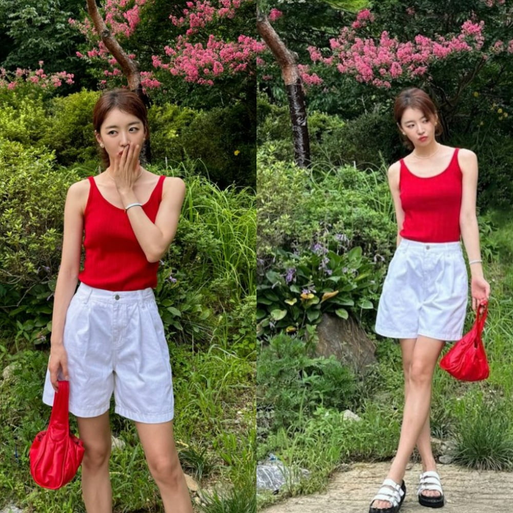 폭염에도 헬스장 가더니…'170cm 47kg' 장희진, 당장 화보 찍어도 될 듯한 '완벽 몸매'