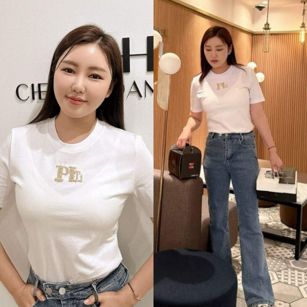 '153cm 44kg' 송가인, 필라테스 시작하더니 딱 붙는 바지도 굴욕無