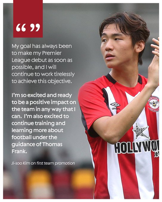 EPL에 KIM 뜬다! '04년생 초신성' 김지수, 英 데뷔 가능성도 충분해... 유럽 뒤흔들 KIM 또 등장할까