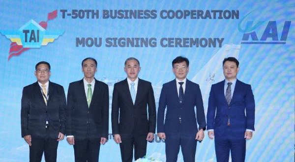 KAI, TAI sign MOU for T-50TH trainer jets maintenance