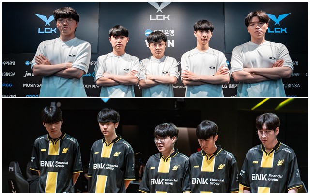 '2024 LCK 서머' 플레이오프 첫 승부…누가 웃을까