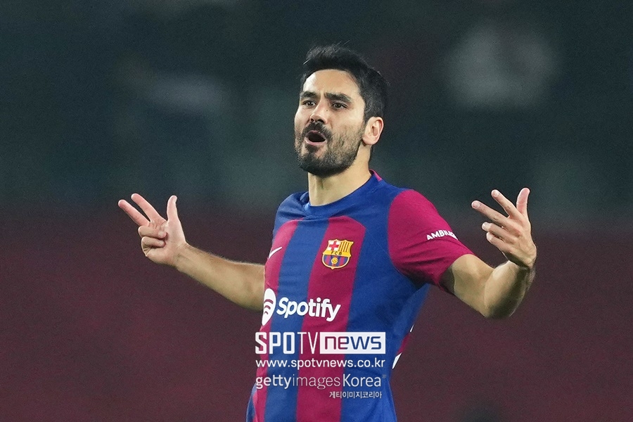 귄도안, 1년 만에 맨시티 복귀 유력 "바르셀로나도 판매 의향 있어"