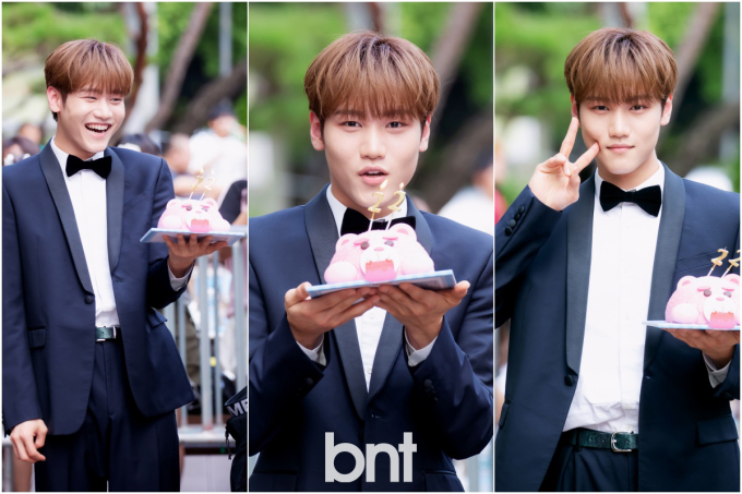 '케익&단독포토타임까지' MCND 민재, 잊지 못할 22번째 생일