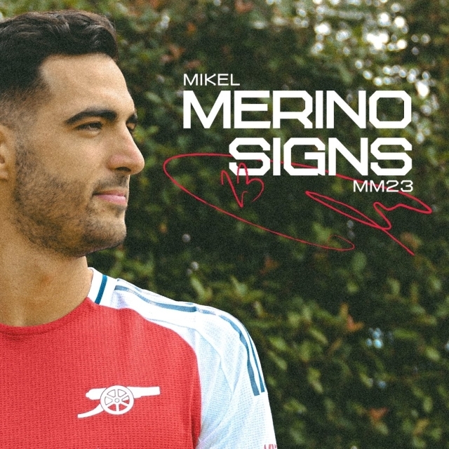 [오피셜] 아스널, '우승 마지막 퍼즐' 품었다...'유로 우승 MF' 영입→EPL 최강 중원 완성! 등번호 23번