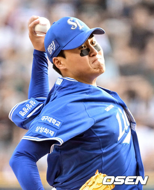 ‘햄스트링 부상→엔트리 말소’ 1차 지명 출신 좌완 선발, “50% 캐치볼과 가벼운 조깅 OK!” [오!쎈 경산]