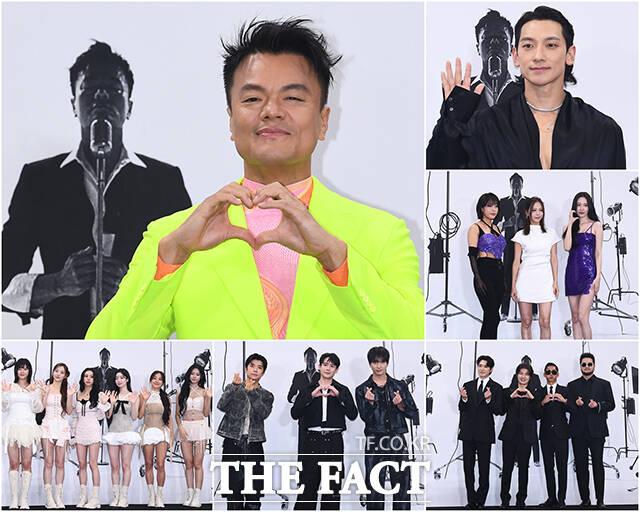 JYP사단 총출동...데뷔 30주년 특집 '딴따라 JYP' [포토]