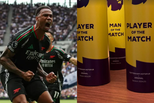 토트넘 제대로 긁히겠는데? '북런던 더비 2연속 MVP' 아스널 CB→아내도 SNS에 자랑