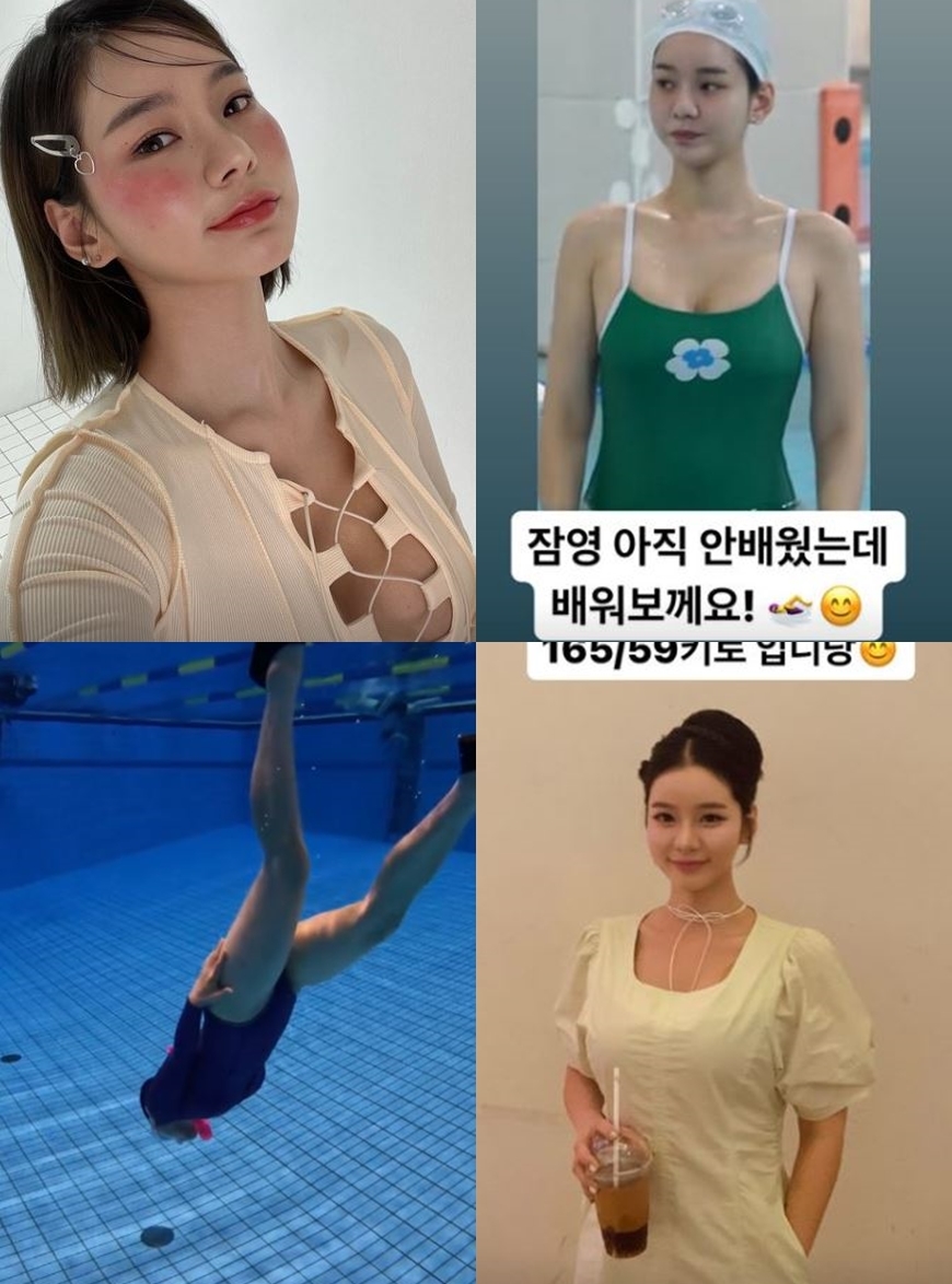 맹승지, 165cm에 59kg 글래머 몸매 인증→수영복 자태도 완벽