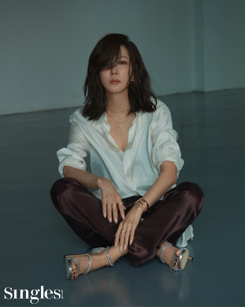 '168cm 47kg' 김남주, 어쩐지 핼쑥하더라니…"4개월간 밥 못 먹어" [화보]