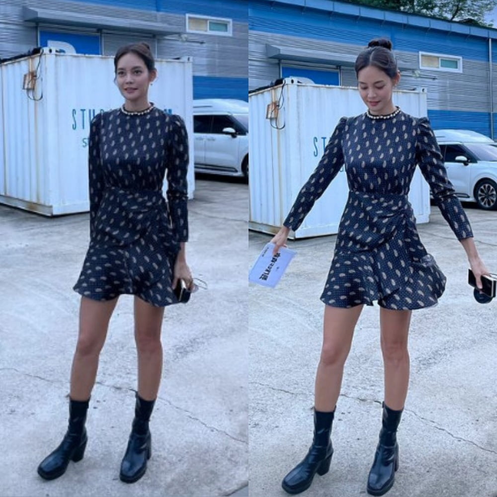 '돌싱' 안현모 173cm라더니 '41세'에 마네킹도 놀랄 시원시원한 기럭지