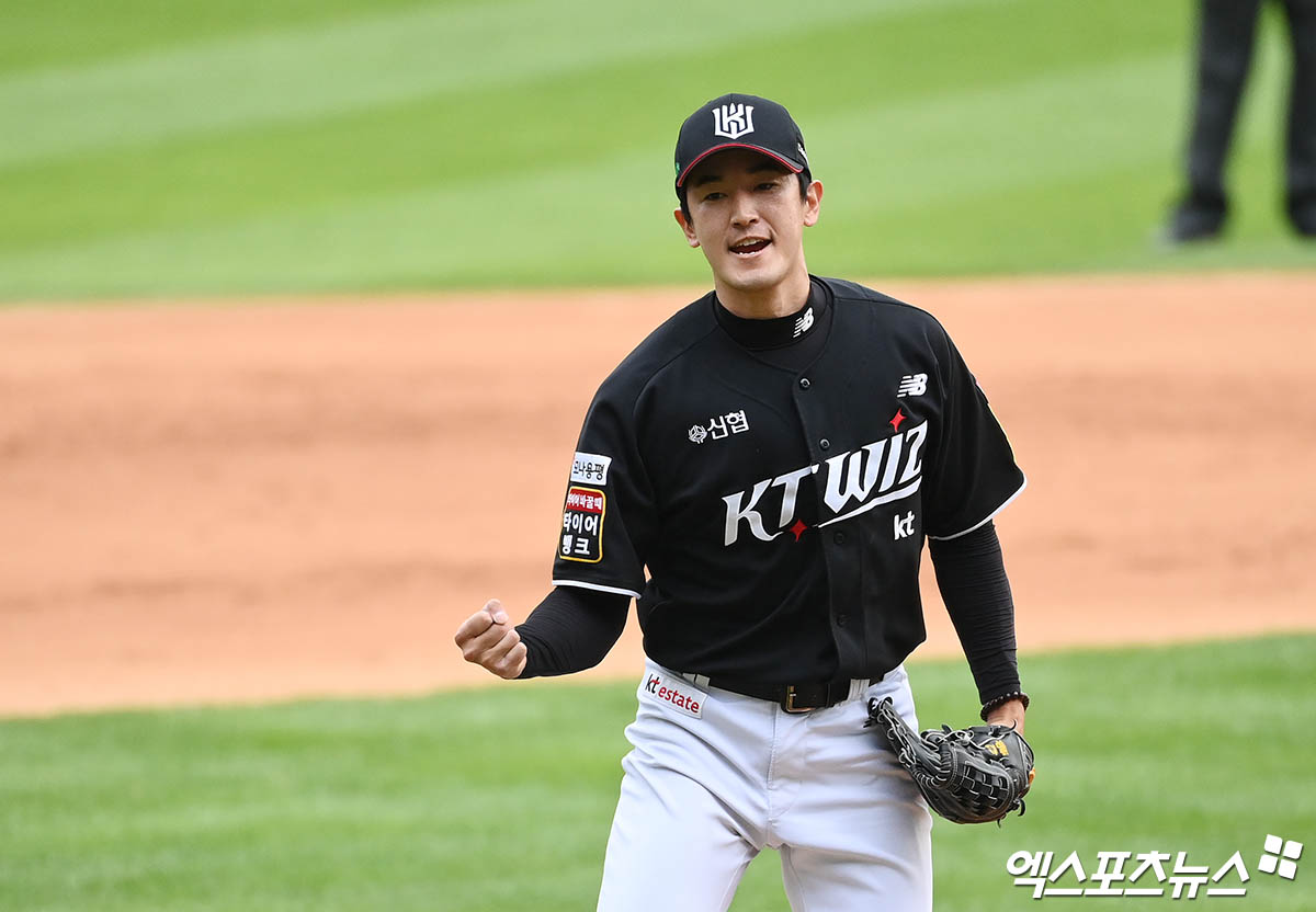 "오늘만 산다!"는 고영표, KT의 일원인 게 자랑스럽다 [WC2]