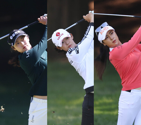 '잔여경기 더블보기' 박도영, 2위로 밀려…황유민 2R 선두, 윤이나 3위 [KLPGA 하이트진로 챔피언십]