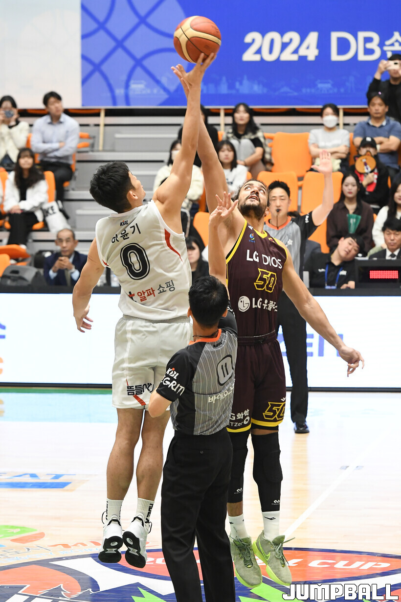 [KBL컵] LG와 KT 경기 점프볼