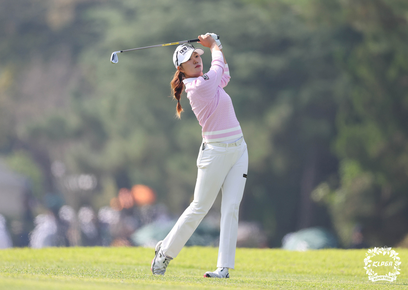 김민선7, KLPGA 동부건설·한국토지신탁 3R 단독선두 도약…첫승 도전