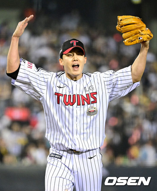 ’2승 ERA 1.59→준PO MVP’ 임찬규, 이제는 명실상부 가을 에이스 “어렸을 때 본 2002년 KS, 꼭 설욕하겠다” [준PO5]