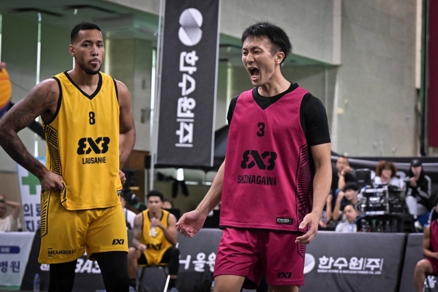 시나가와 돌풍은 여기까지, ‘우승 후보’ 로잔에 접전 끝 분패…순수 日 3x3의 ‘졌잘싸’ [MK홍천]