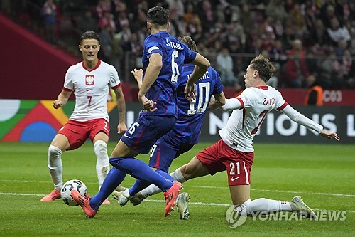 Poland Croatia Nations League Soccer