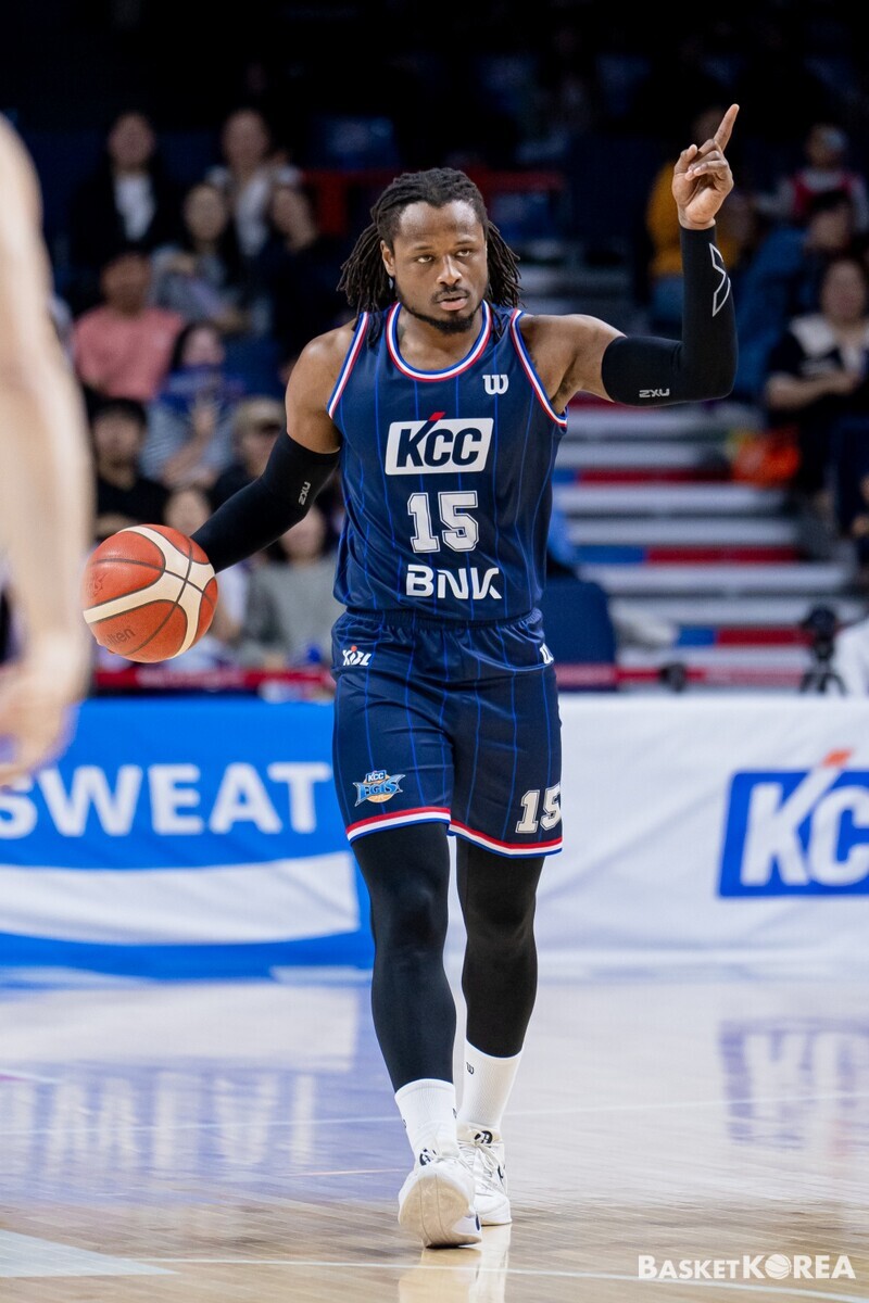 [BK 피플] '시작부터 큰 임팩트' KCC 디욘테 버튼', 그가 전한 하나의 목표는 '오로지 우승'