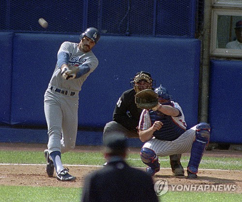 NLCS Mets Dodgers 1988 Baseball