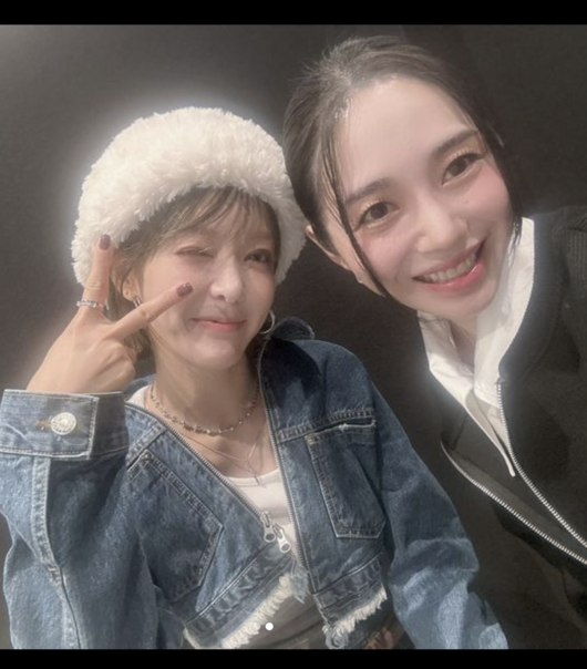 'AOA 탈퇴' 초아x권민아, 깜짝 투샷 공개.."사랑해"