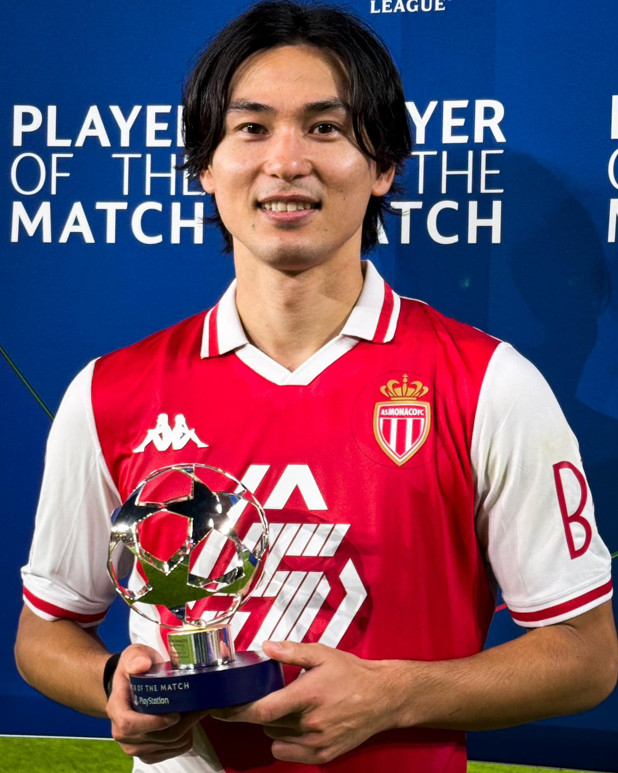 '日 역대 UCL 최다골+MOTM' 미나미노, 설영우와 맞대결 승리 "높은 곳 가려면 이런 팀 꼭 이겨야 한다"