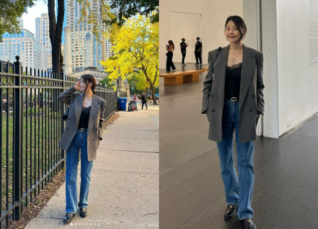 '검사 아내' 한지혜, 란제리를 입어도 고급스럽네…'171cm 47kg' 슈퍼모델의 위엄