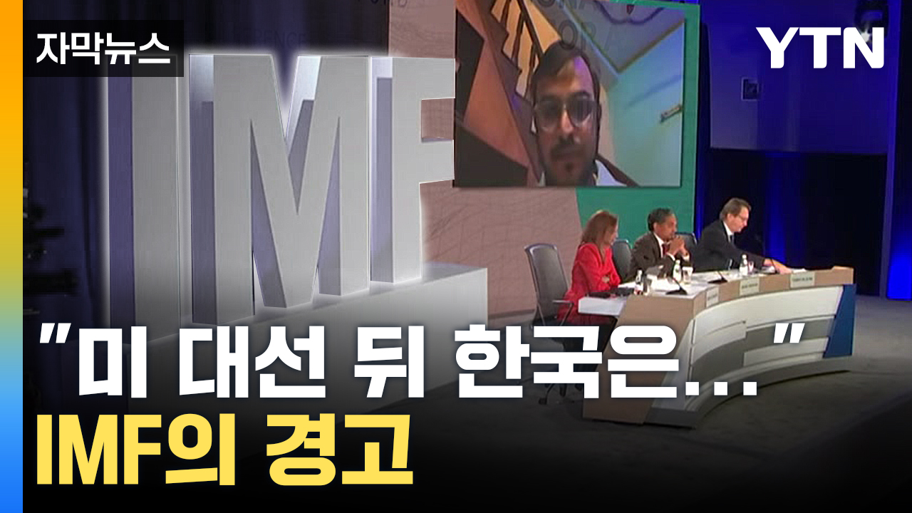 [자막뉴스] "한국 큰 타격 입을 것" IMF 기자회견 발언에 '긴장'
