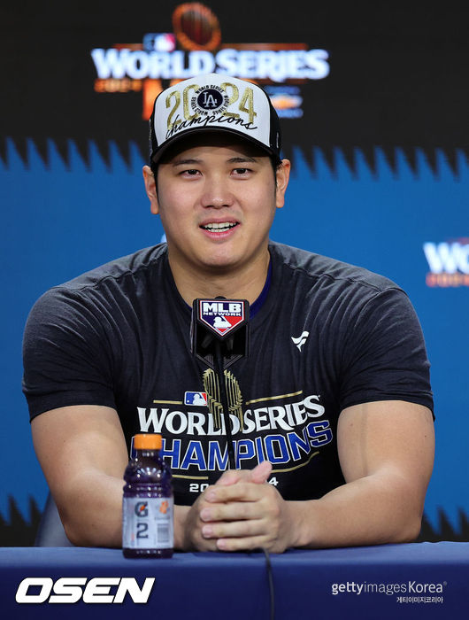 "다저스 와서 첫 해부터 우승이라니…영광이다" 오타니 감격, FA 이적이 신의 한 수였다