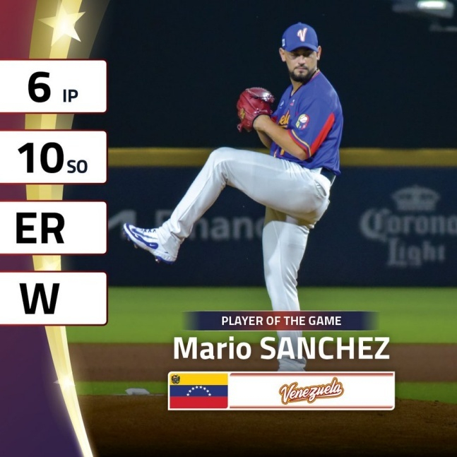 '와' KIA 그리워한 前 KBO 외인, 미국에 6이닝 10K 환상투! 베네수엘라 A조 2위-美 탈락 위기 [프리미어12]