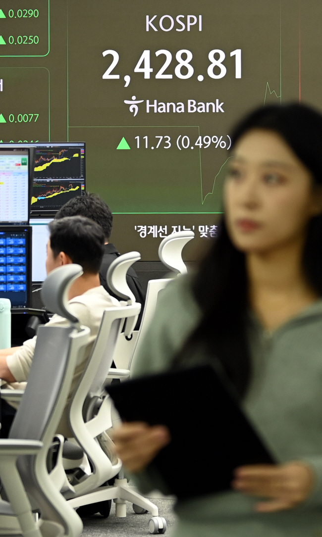 코스피, 장초반 ‘기술적 반등’ … 삼성전자도 5만원대 방어