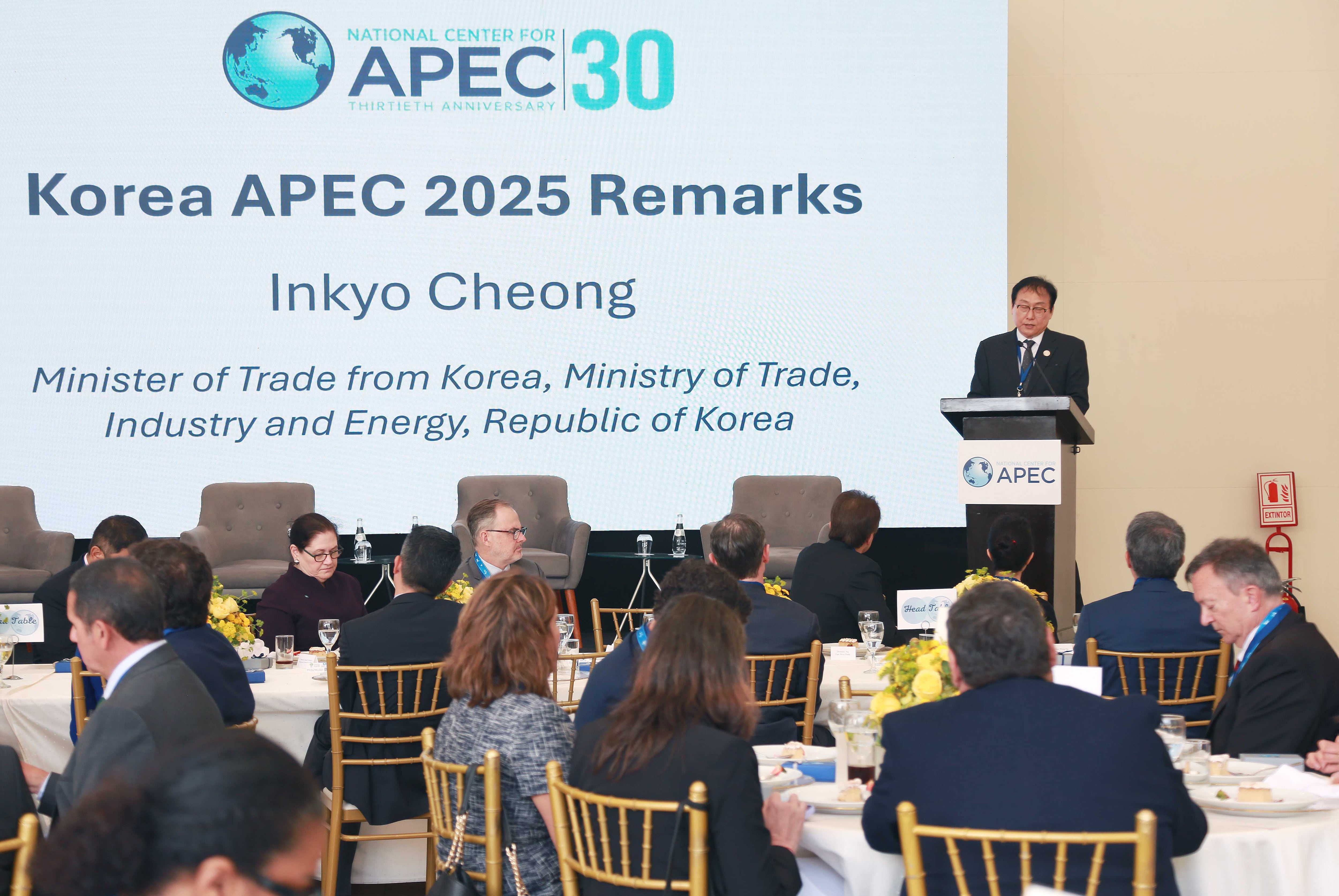 APEC 각료회의 참석한 통상본부장… “WTO 중심의 다자무역체제 강화해야”