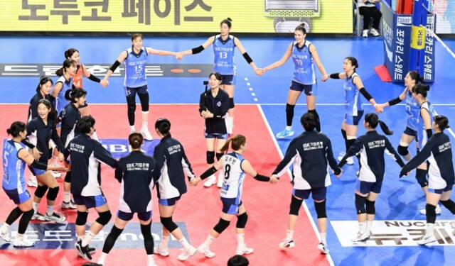 화성 IBK기업은행, 4연승…선두권 추격 ‘고삐’