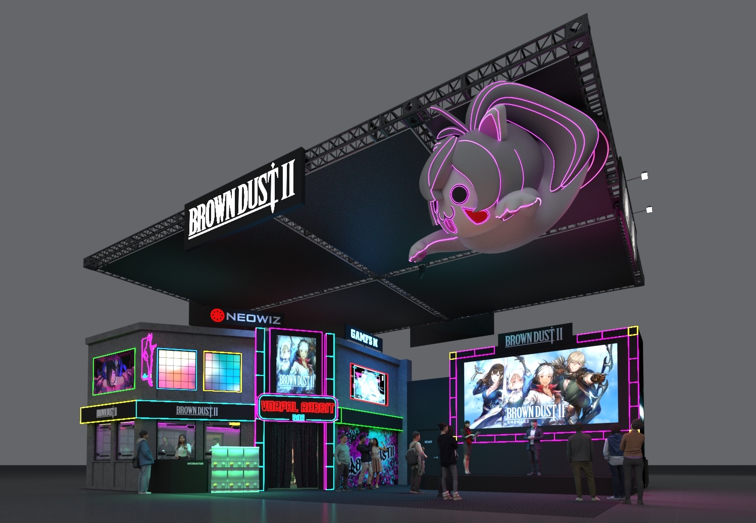 브라운 더스트2, "AGF 2024 참가...코스프레쇼부터 개발자 사인회 마련"