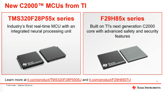 TI, MCU에 '업계 최초' NPU 통합…"산업·자동차 시장 공략"